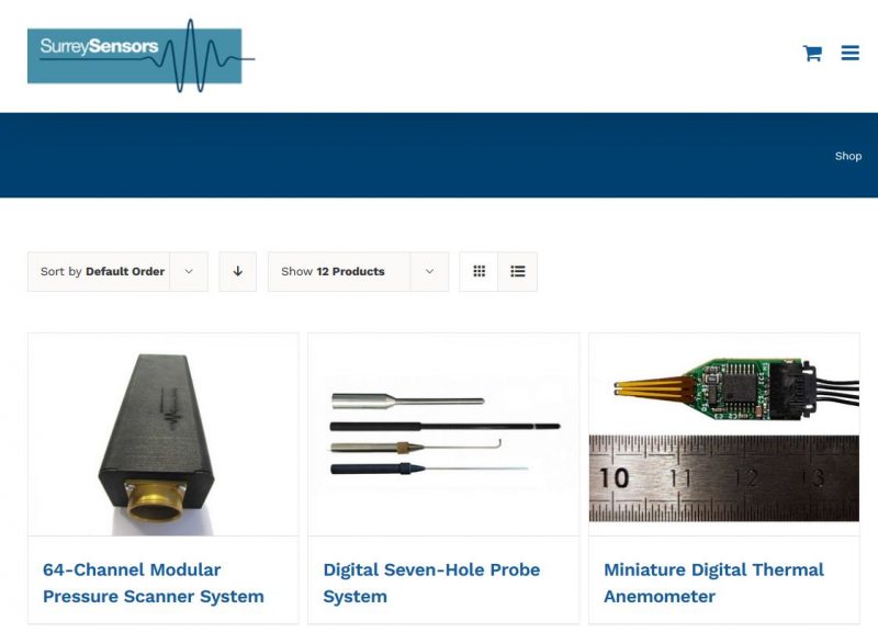 Surrey Sensors online shop is now live! - Surrey Sensors