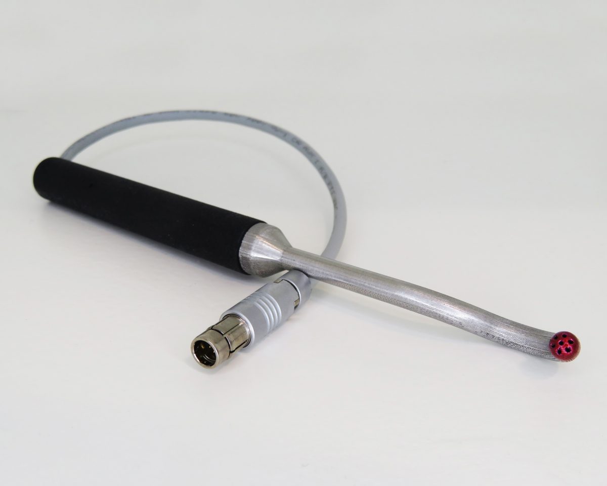 MUS-Series miniature digital seven-hole probe - Surrey Sensors